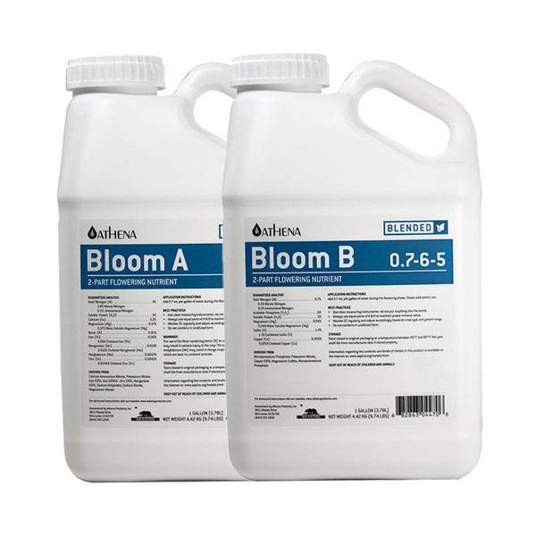 Athena | Bloom A+B | 2x0,94L Fertilizzanti Liquido per Fioritura